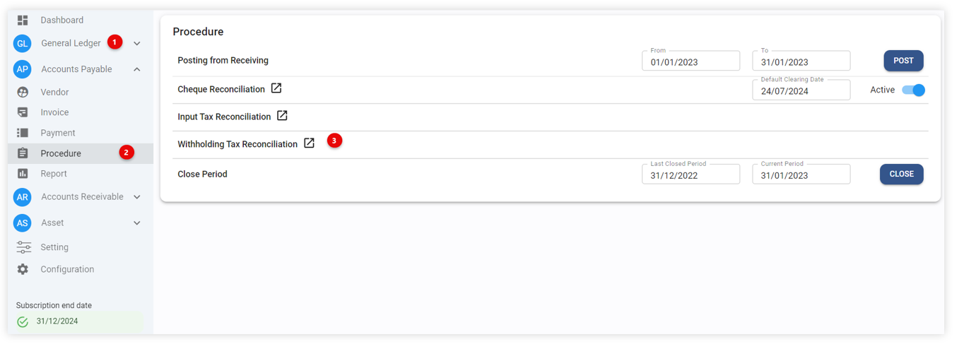 Withholding Tax Reconciliation | CARMEN